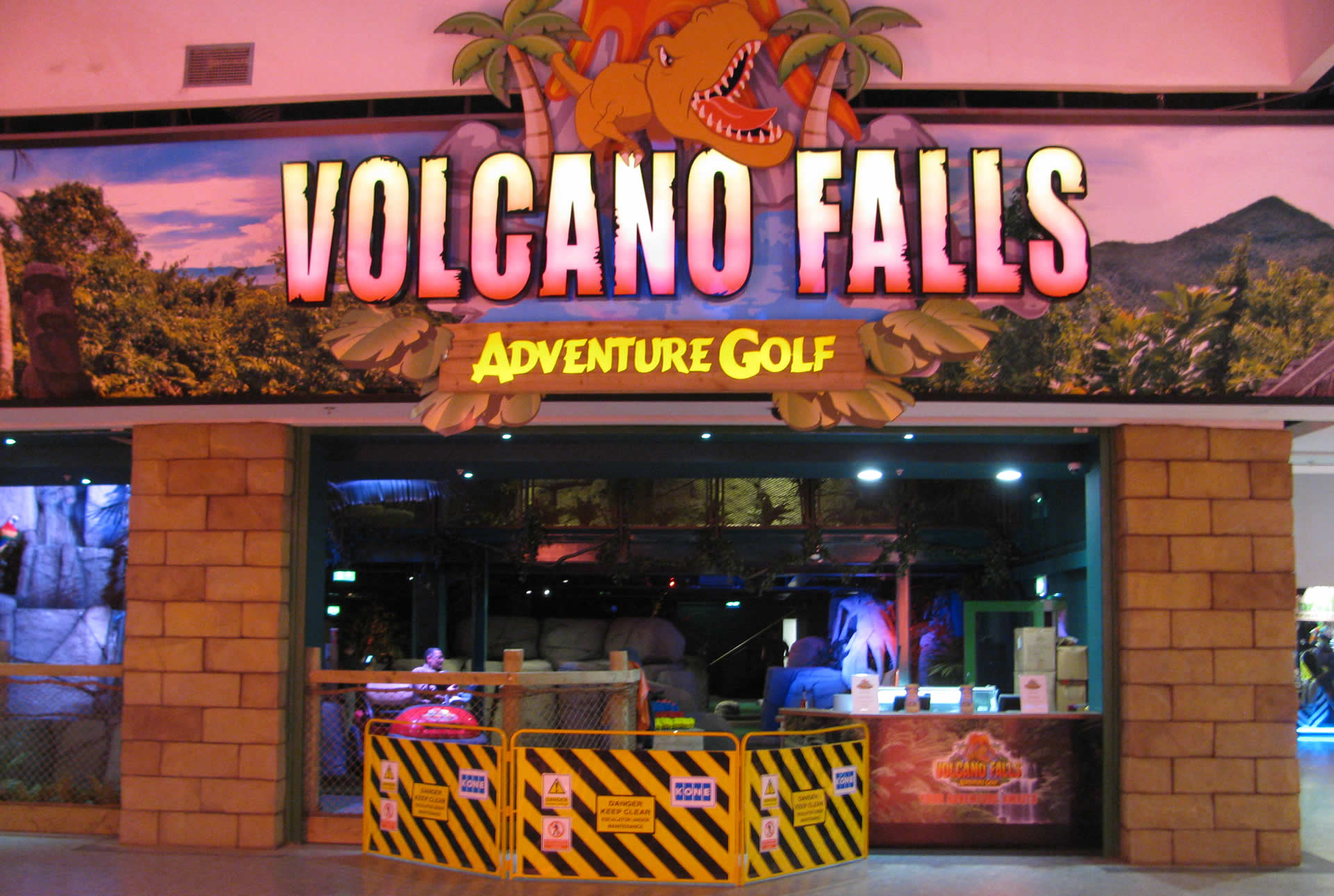 Indoor Adventure Golf with Dinosaurs - Castleford | Volcano Falls