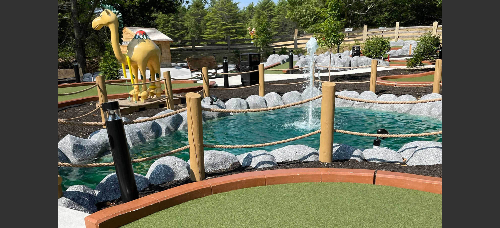 Desert Of Maine Mini Golf | Castle