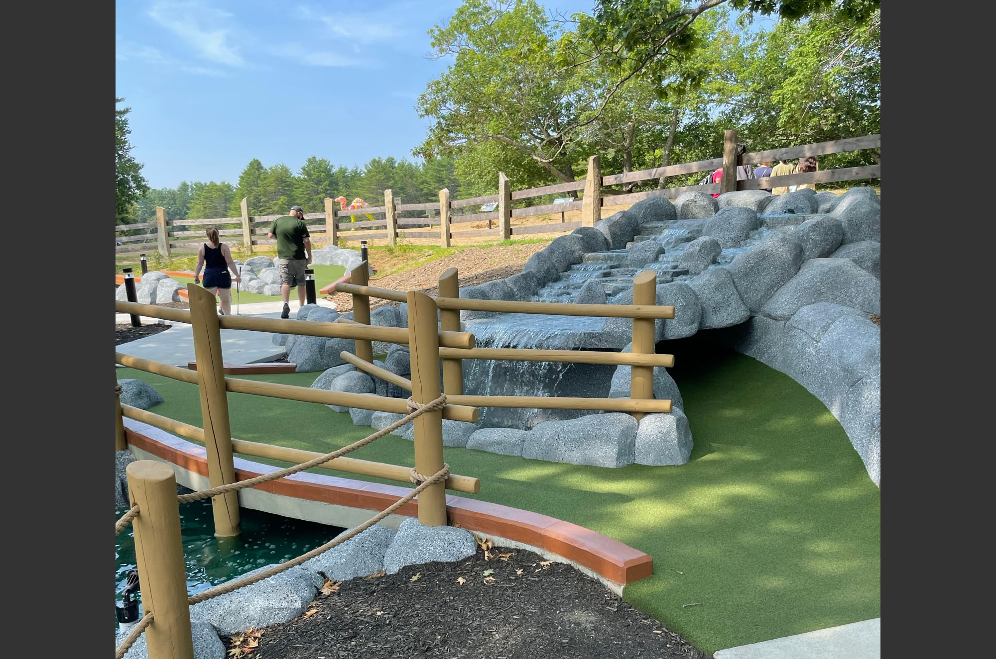 Desert Of Maine Mini Golf | Castle