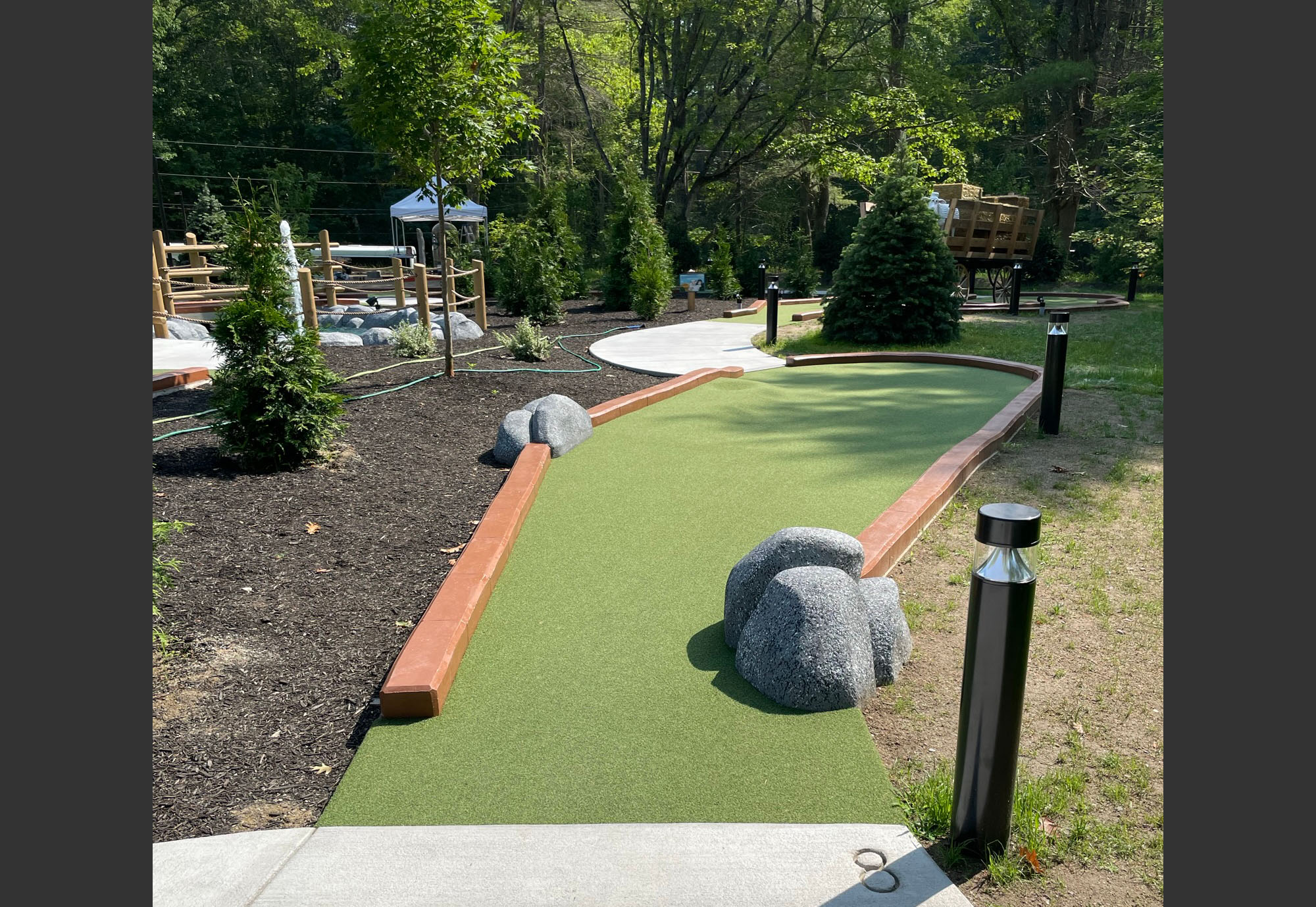 Desert Of Maine Mini Golf | Castle