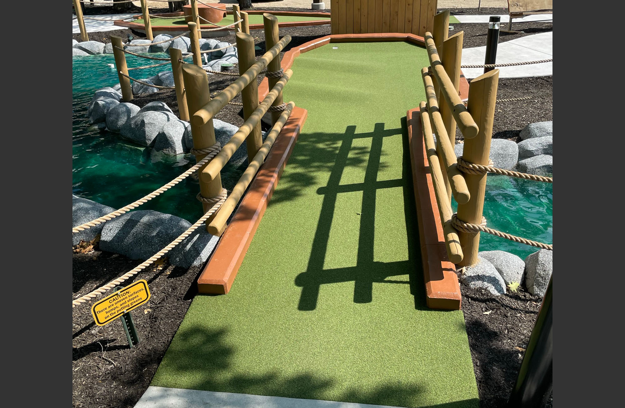 Desert Of Maine Mini Golf | Castle