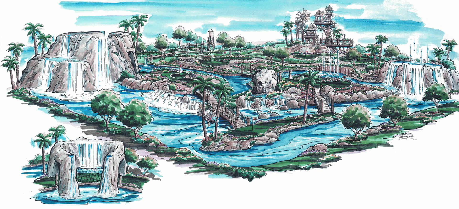 Design & Build Mini Golf Courses | Miniature Golf Developers | Castle