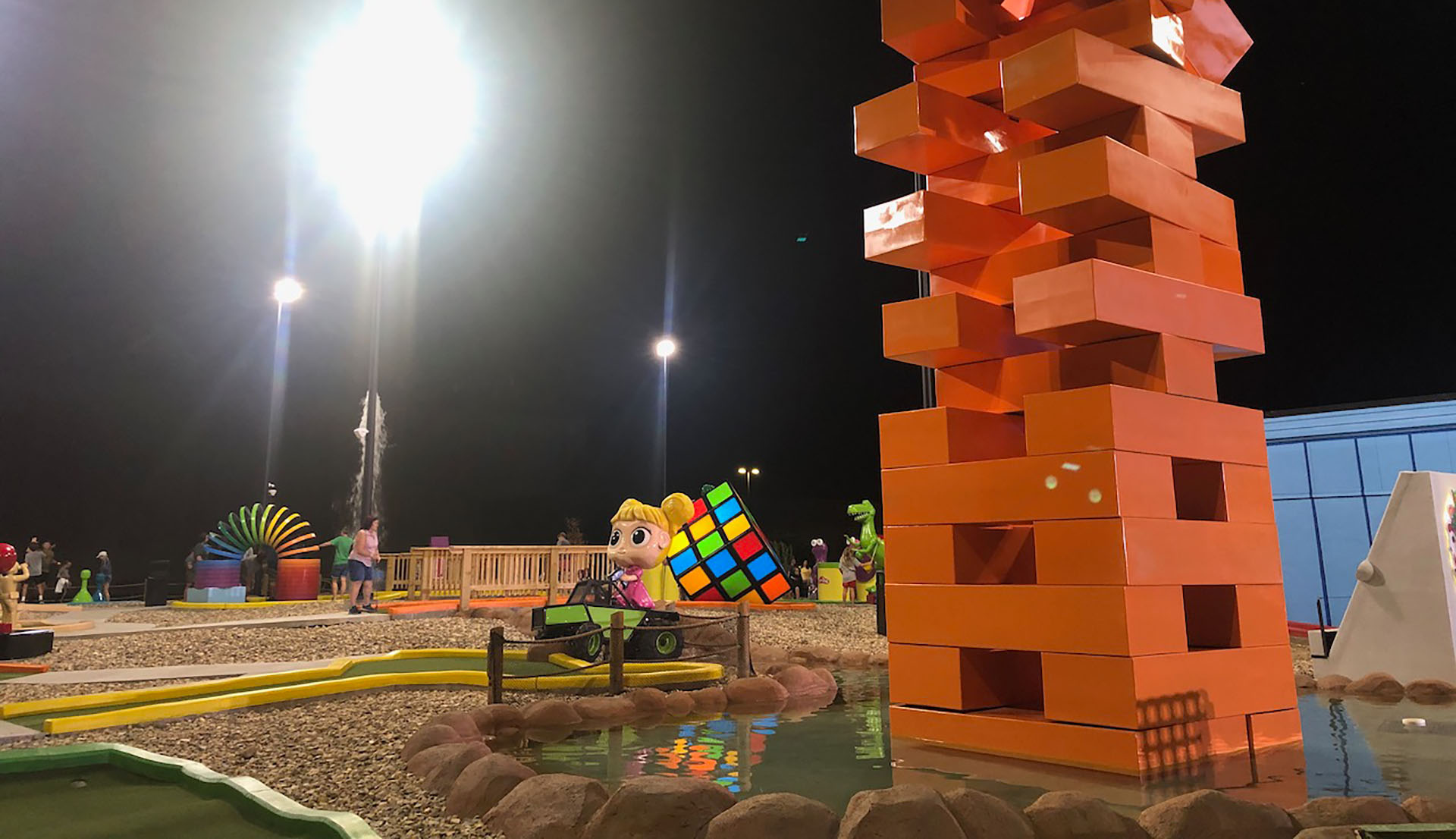 Toy Box Mini Golf, Pigeon Forge, TN | Castle