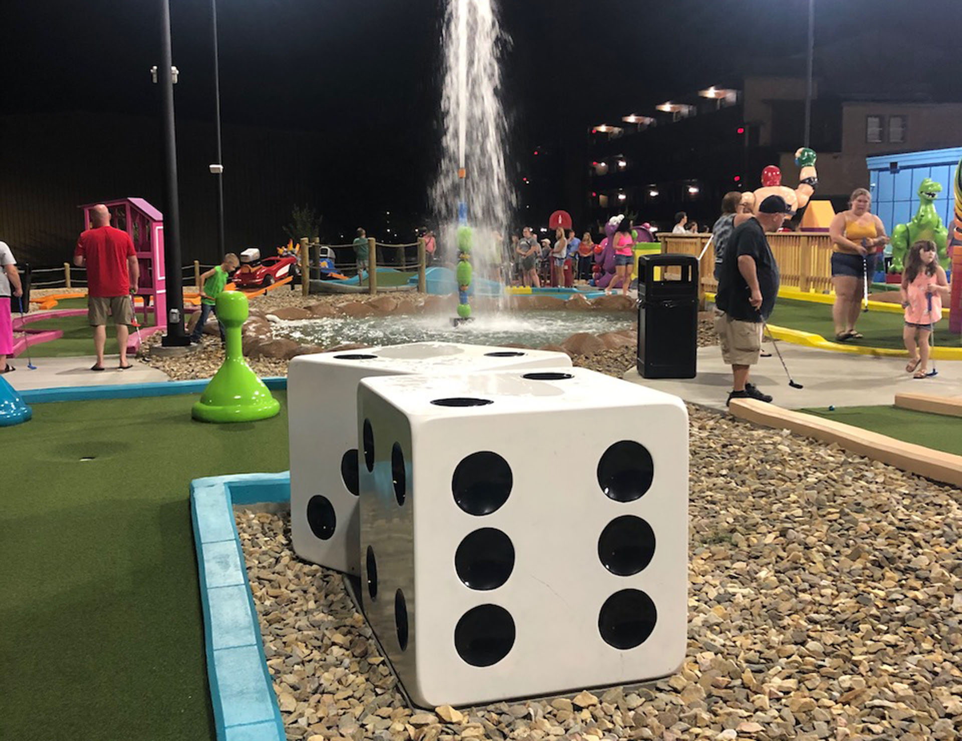 Toy Box Mini Golf, Pigeon Forge, TN | Castle