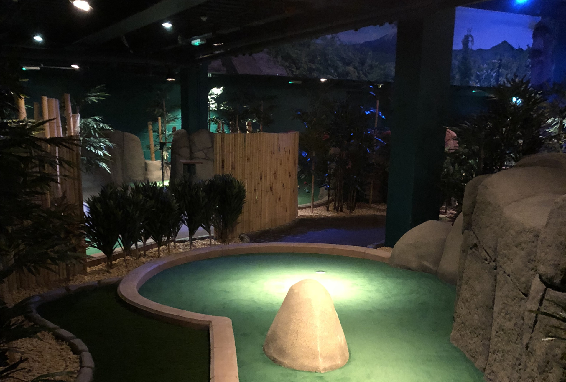 Indoor Adventure Golf - Edinburgh - Scotland | Volcano Falls